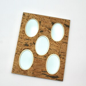 Vintage 5-opening Collage Picture Frame Oval Openings Gold - Etsy