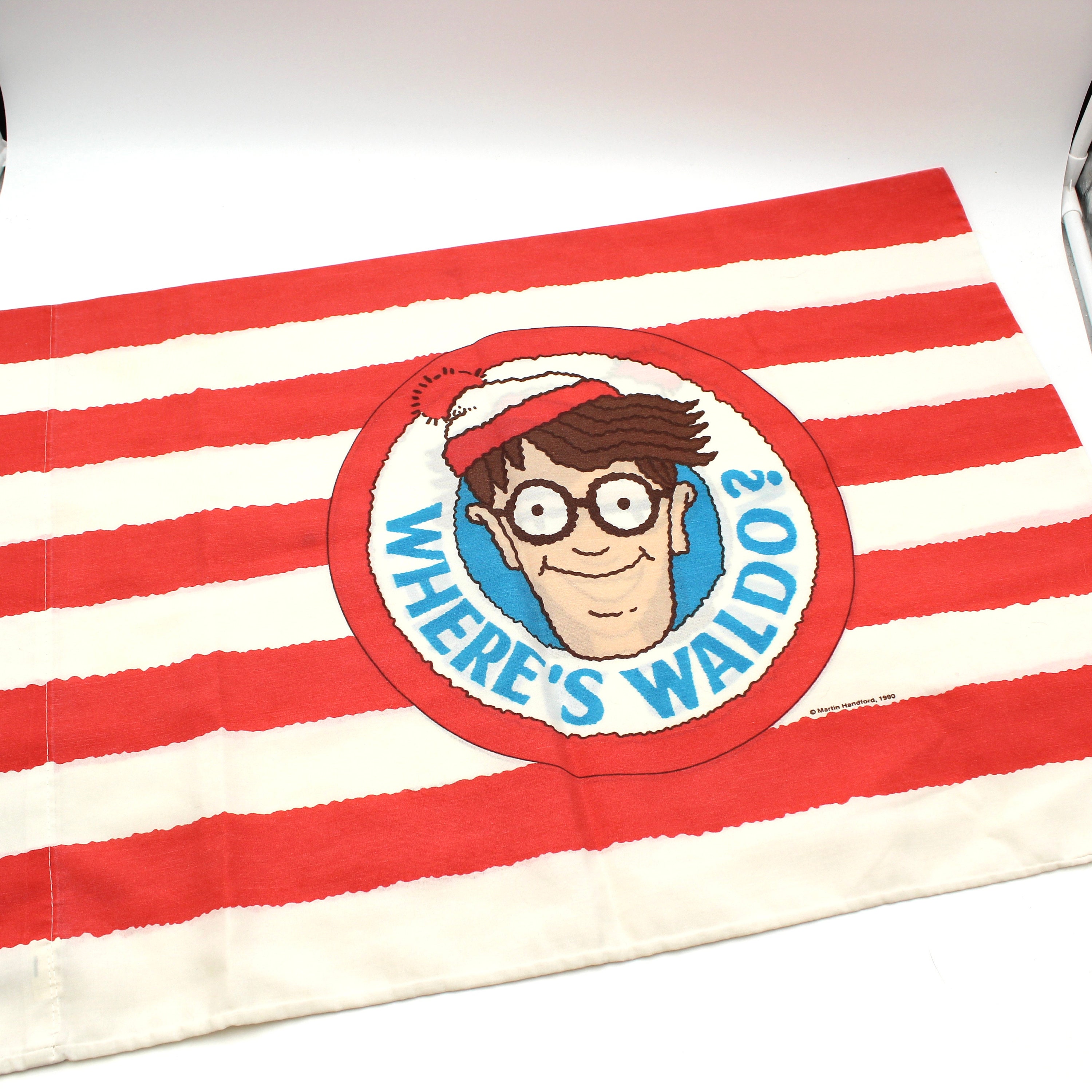 Vintage "where's Waldo" Book and Pillowcase - 1987, 1980s, 1990s, Where ...