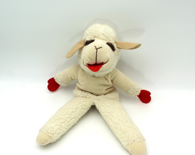 Cute 1992 Lamb Chop Hand Puppet - Lambchop Playalong, Shari Lewis, Play ...