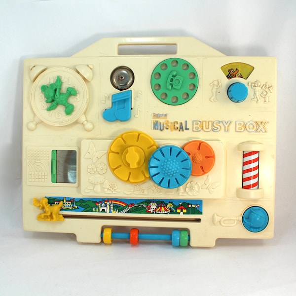 Toddler Busy Box - Etsy