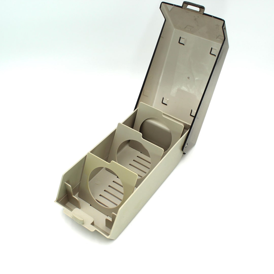 Vintage 1980s Floppy Disk Holder - 3.5 Inch Disc, 3 1/2, Small, 80s ...