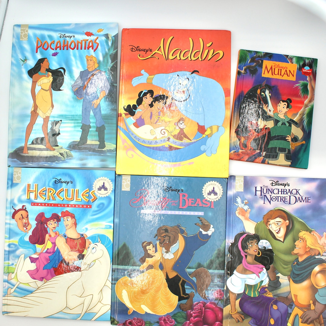 YOUR CHOICE Vintage Disney Mouse Works Hardcover Books Mouseworks ...
