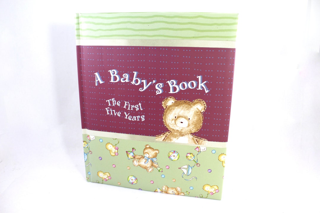 Cute Vintage Baby Book Vintage, Unused, Memories, Clean, Empty, Journal ...