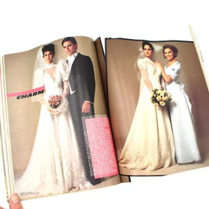 Awesome 1980s Brides Magazine - Vintage, Wedding Dresses, April/may ...