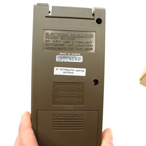 Vintage 1980s Calculator Technico TP-81, Electronic Printing Calculator ...