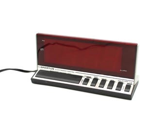 Totally 80s Vintage Clock Radio - 1980s, Retro, Gray, Turquoise ...