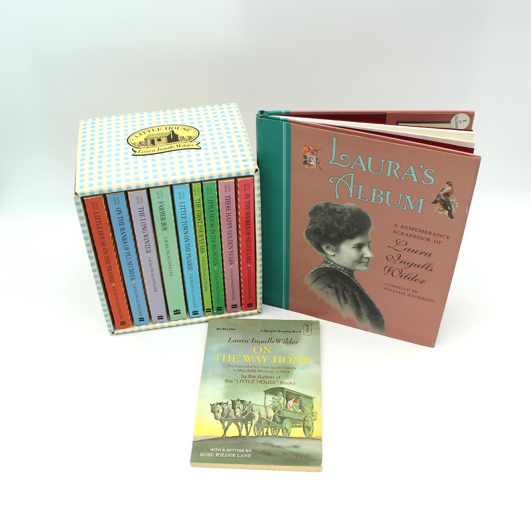 Complete Boxed Set Laura Ingalls Wilder Book Collection, "on the Way ...