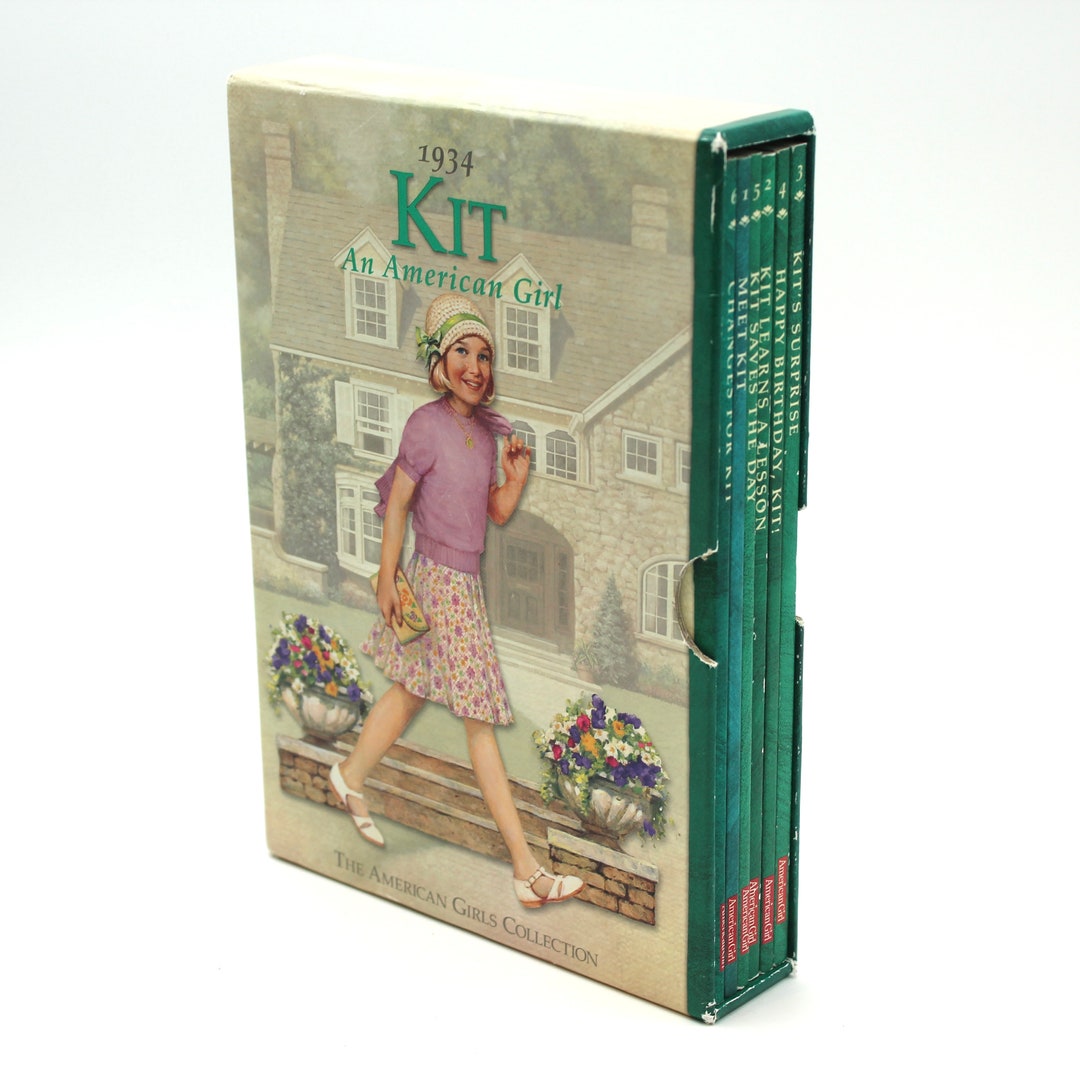 Vintage Set of Six Kit Kittridge American Girl Doll Books Complete ...