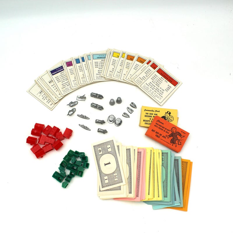 Monopoly Tokens - Etsy
