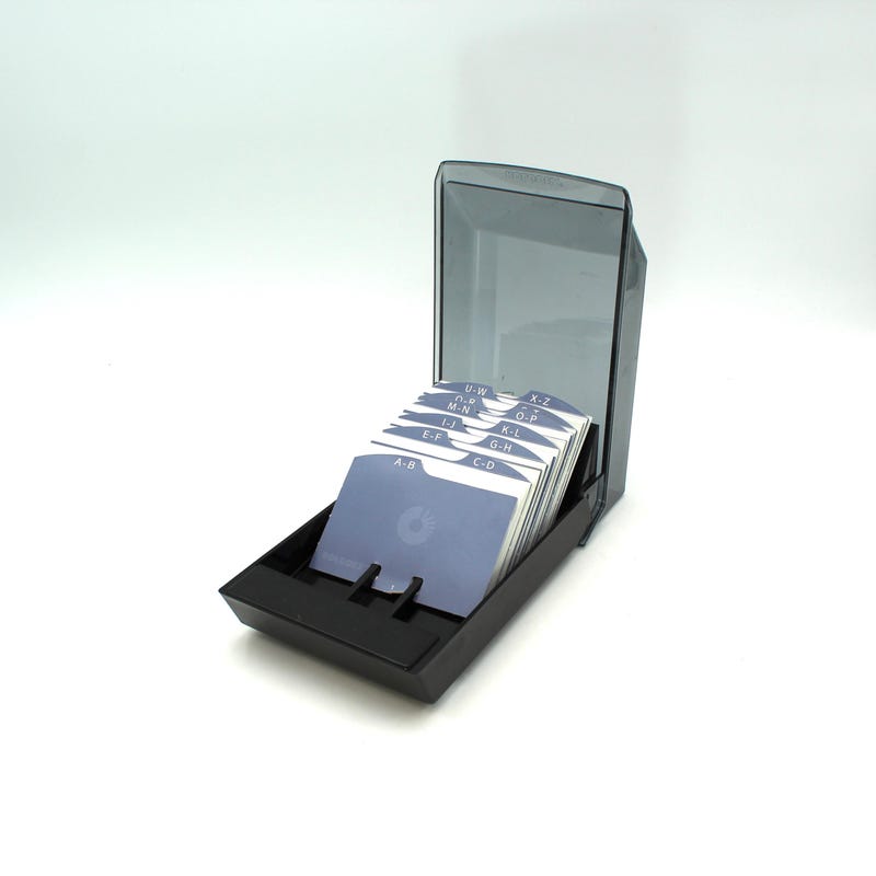 Rolodex Card Holder - Etsy