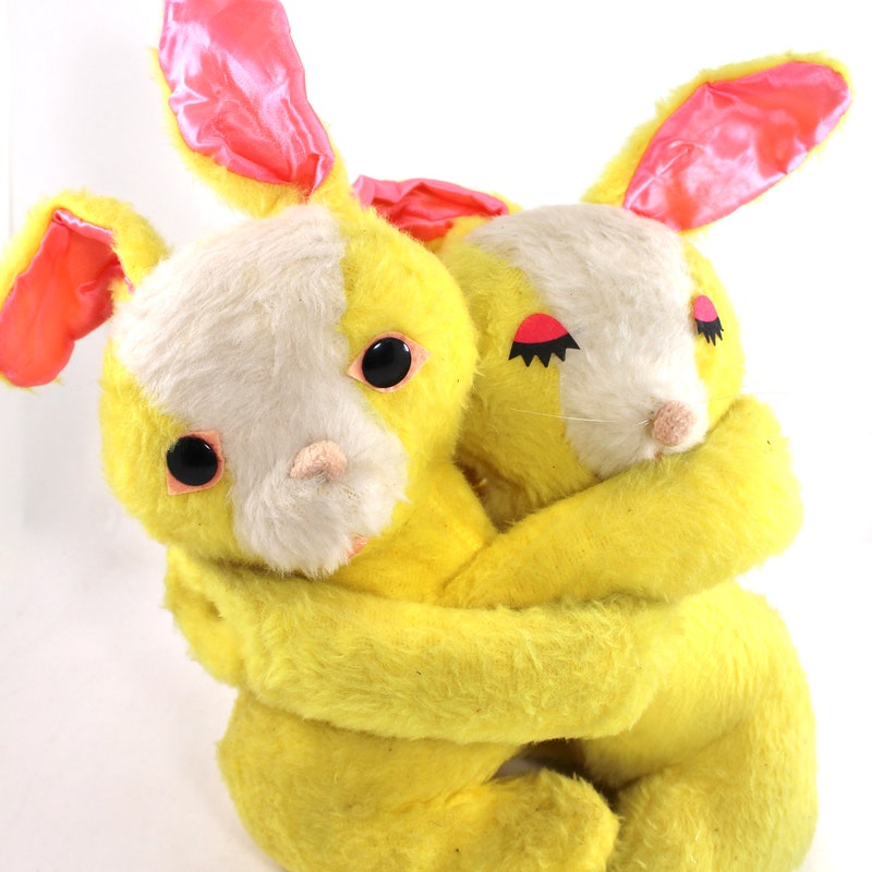 Pink Rabbit Plush Toy - Etsy