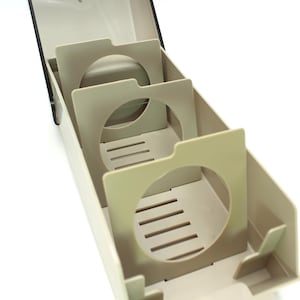 Vintage 1980s Floppy Disk Holder - 3.5 Inch Disc, 3 1/2, Small, 80s ...