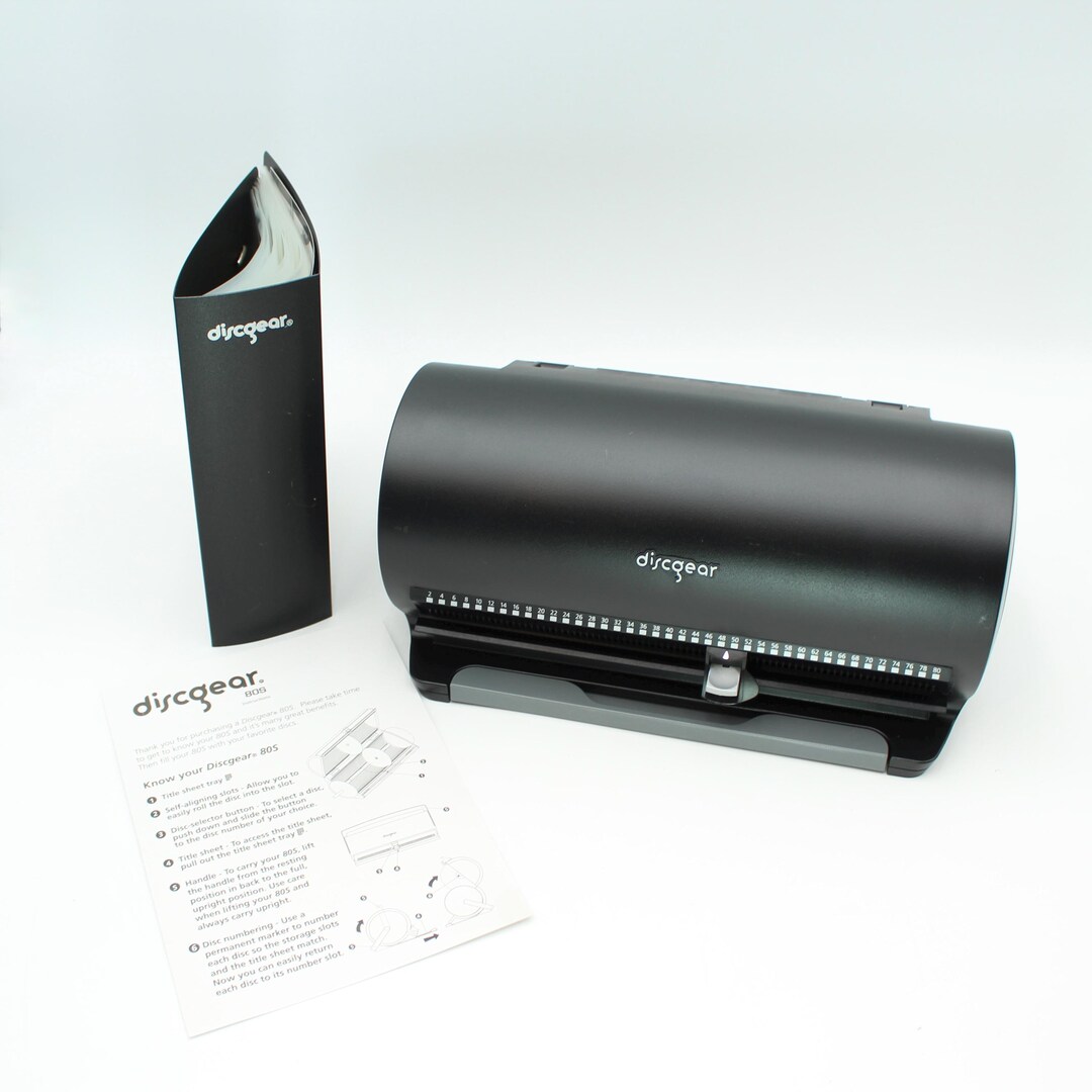 Amazing Vintage CD Holder - Atlantic, Discgear Selector, Black, Case ...