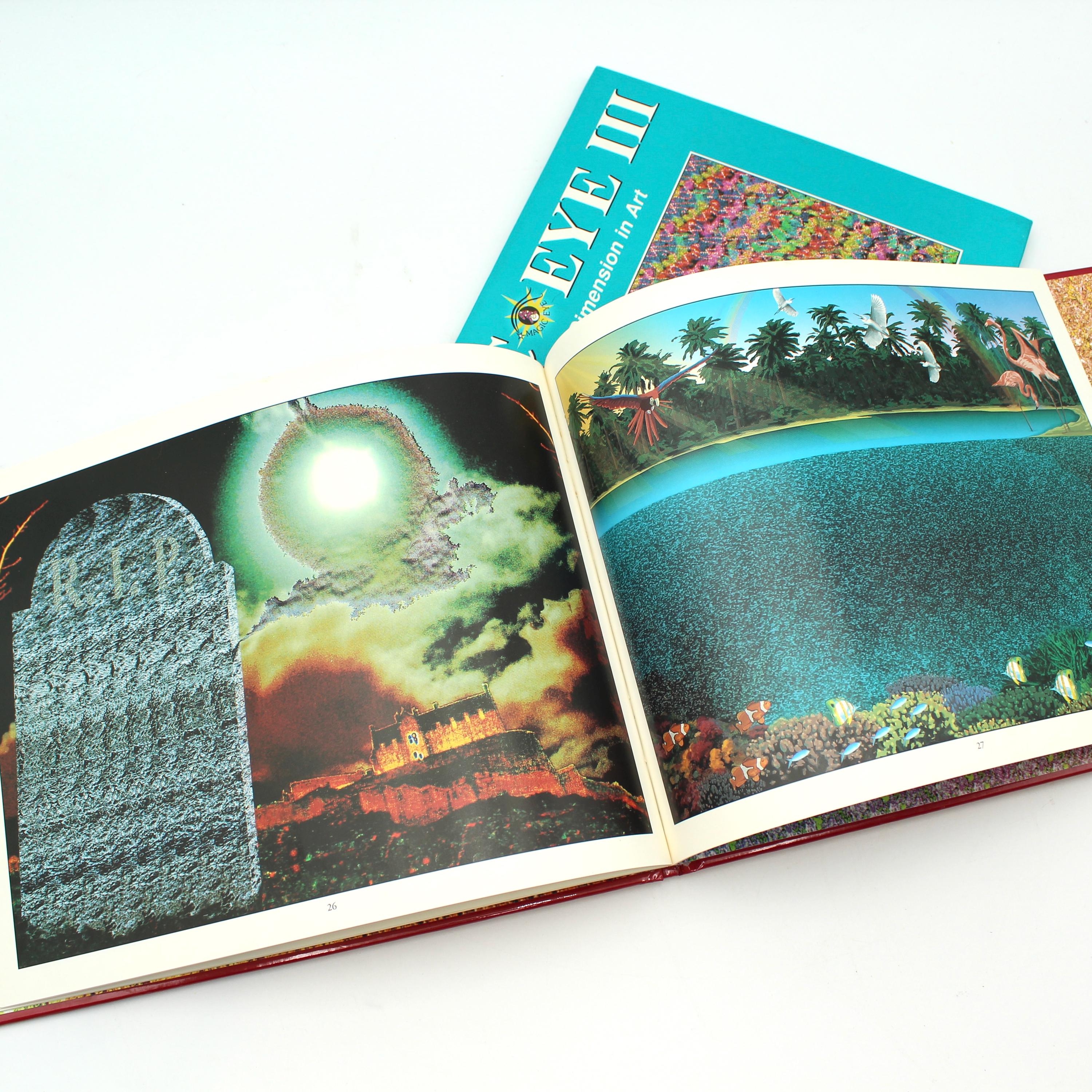 Vintage Magic Eye Books I and III - 3D Illusions by N.E. Thing ...