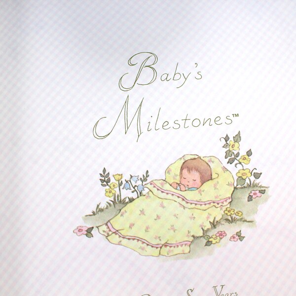 Vintage Baby Books - Etsy