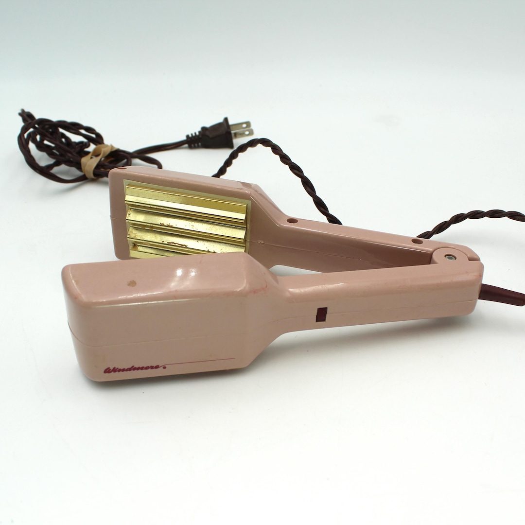 Vintage 80s Hair Crimper - 1980's Hairstyle, Windemere Brand, Crimping ...