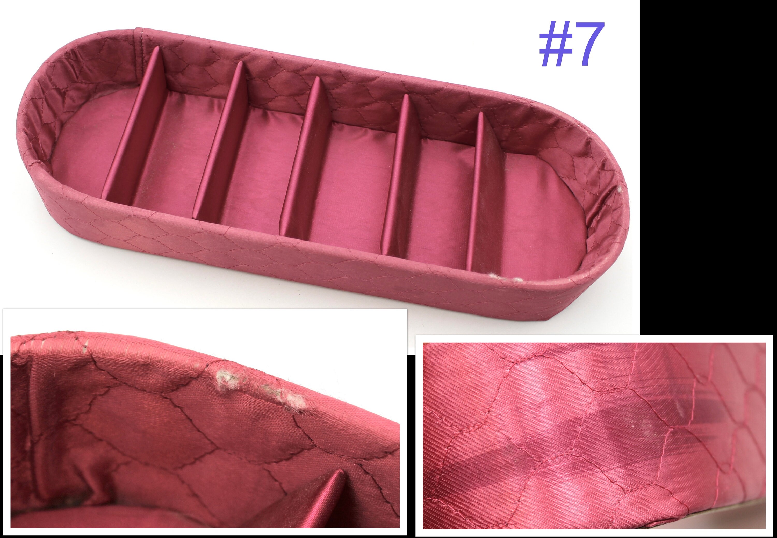 YOUR CHOICE! Vintage Satin Boxes - Quilted, Glove Box, Pink, Blue ...