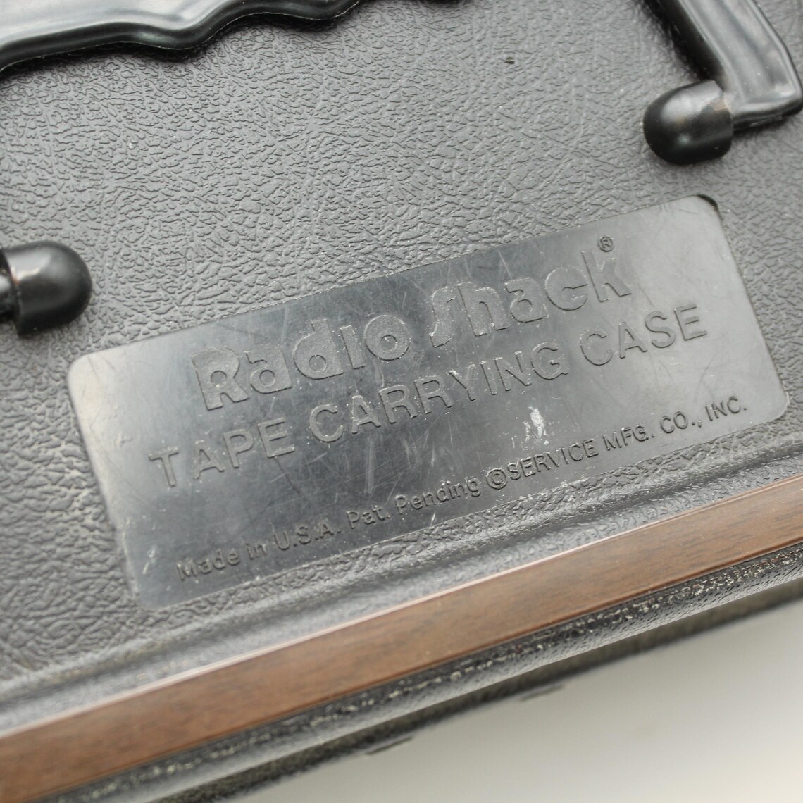 Vintage 8-track and Cassette Tape Travel Case - Holder, Rack, Storage ...