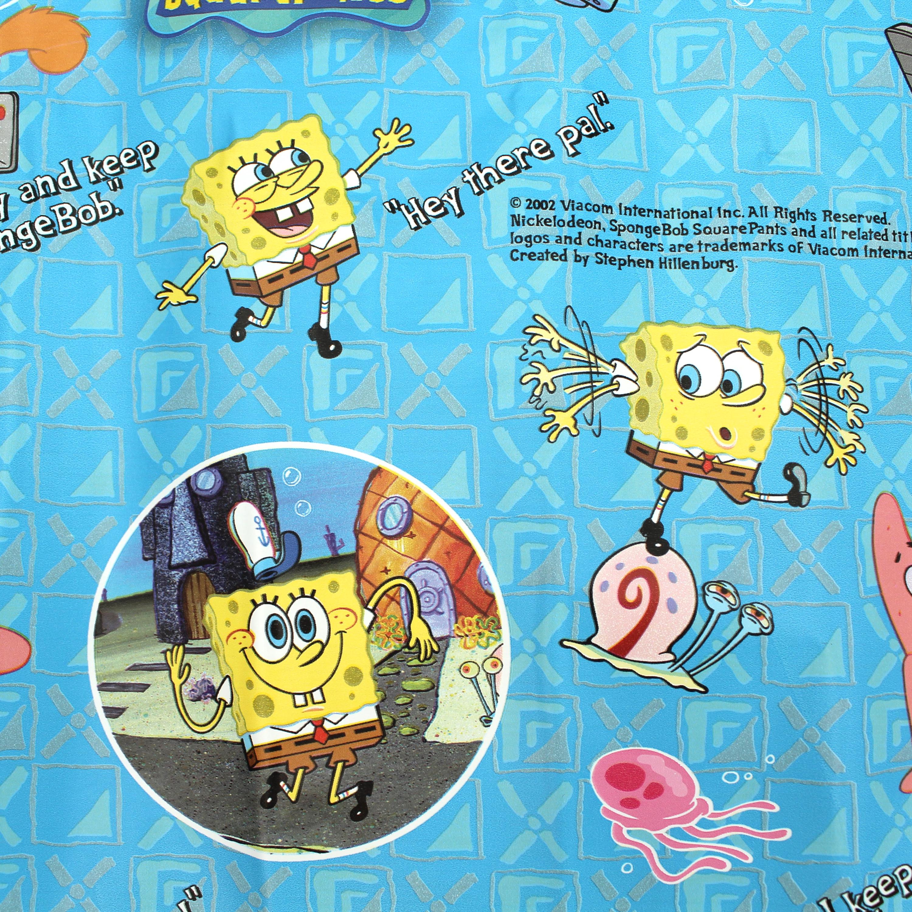 Vintage 2002 Spongebob Squarepants Self-adhesive Vinyl Shelf Liner ...