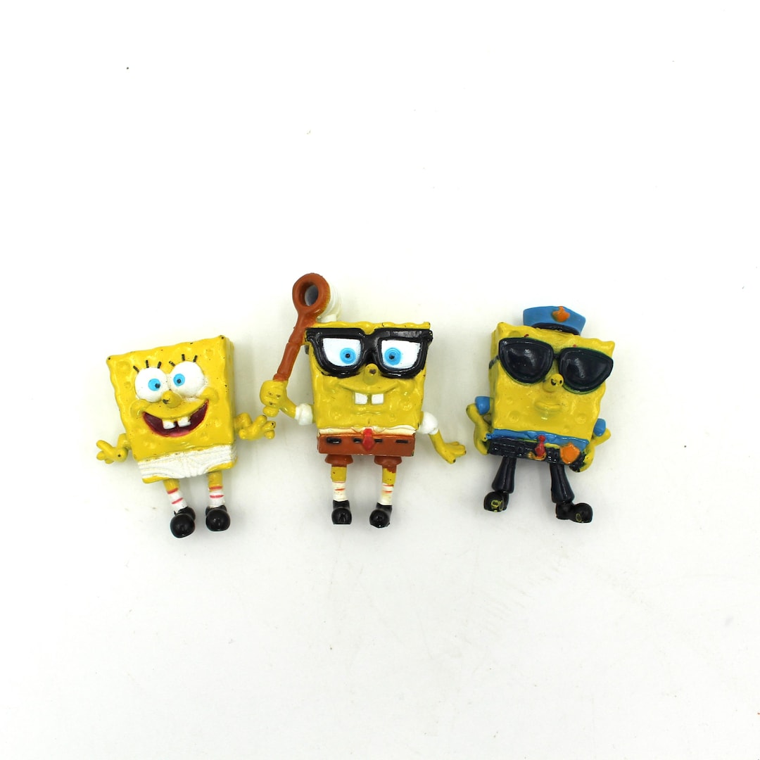 Vintage 2003 Spongebob Squarepants PVC Figurines - Toys, Action Figures ...