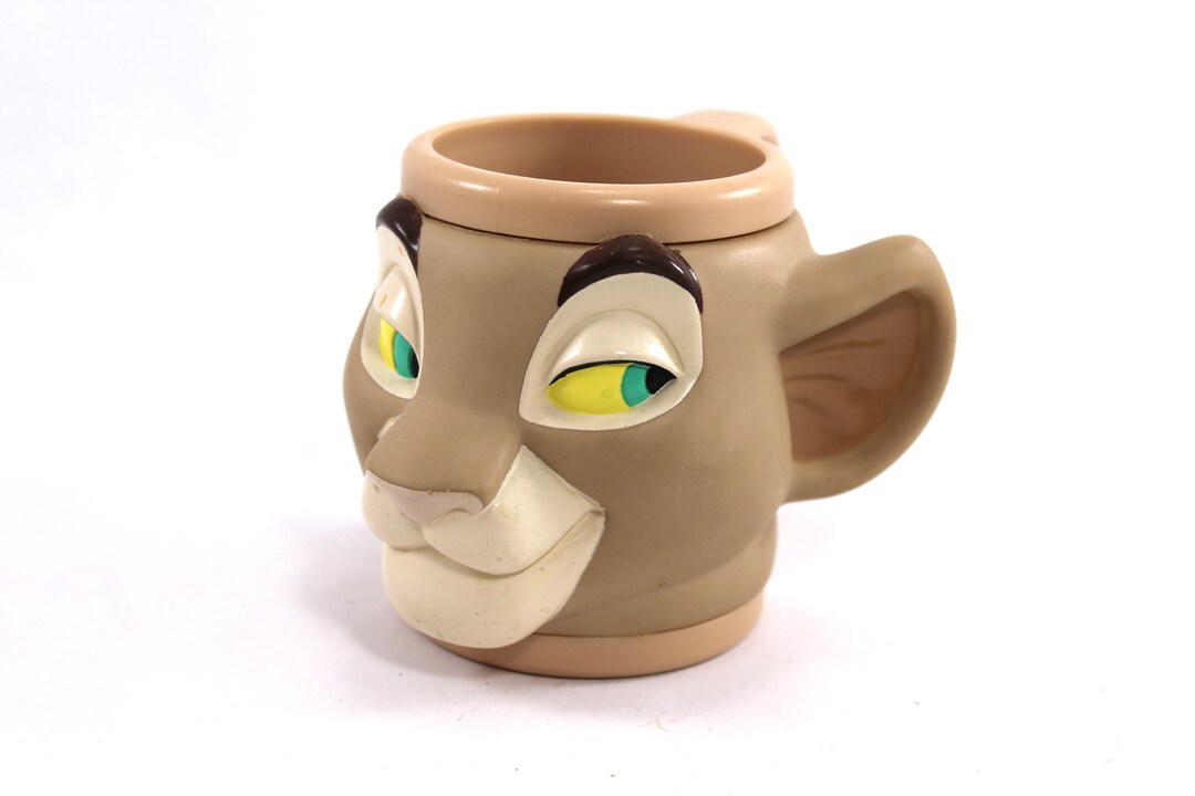 Vintage Lion King Nala Cup - Disney, 1990s, 90s, Mug, Dishes, Plastic ...