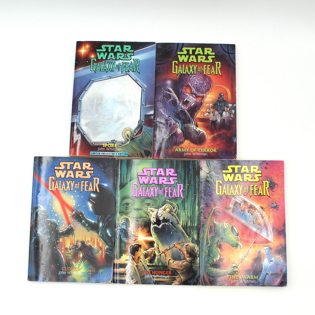 Five Vintage 1990s "star Wars: Galaxy of Fear" Books - Series, Young ...
