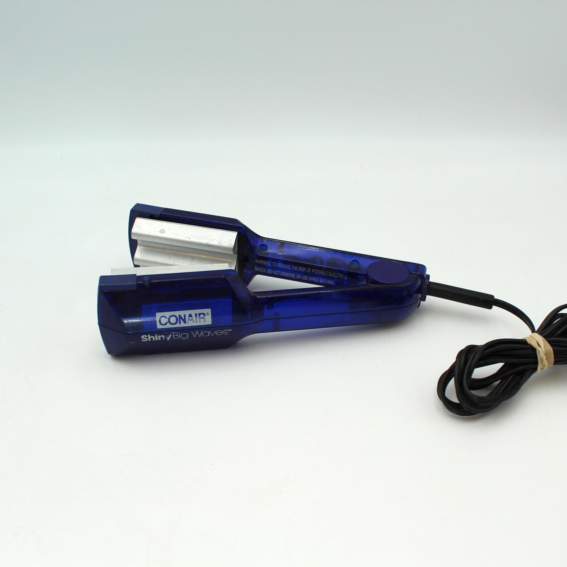Vintage 80s Hair Crimper - 1980's, Conair Brand, Shiny Big Waves, Blue ...
