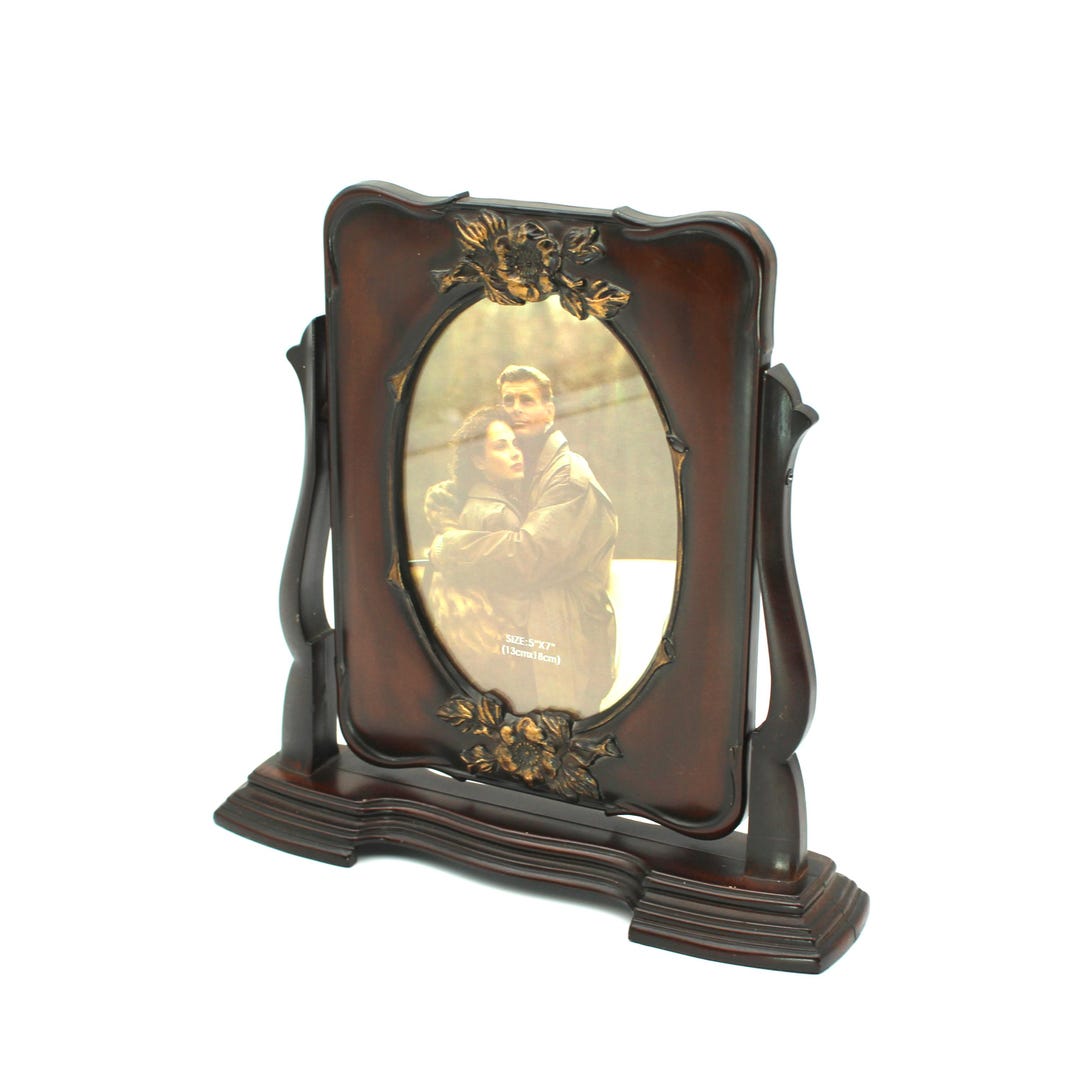 Lovely Vintage Oval Swivel Picture Frame Victorian or Edwardian Style ...