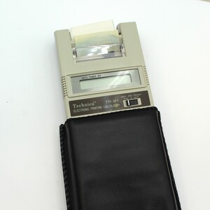 Vintage 1980s Calculator Technico TP-81, Electronic Printing Calculator ...
