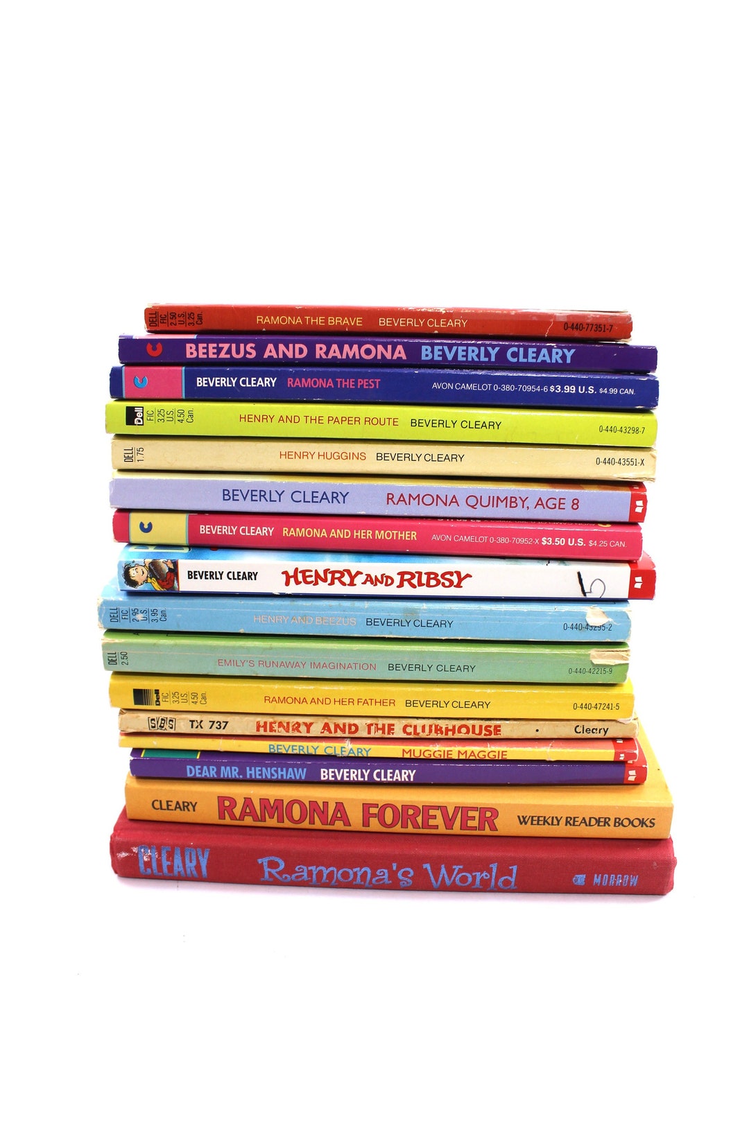 Large Lot Vintage Beverly Cleary Books - Ramona Quimby Series, Henry ...