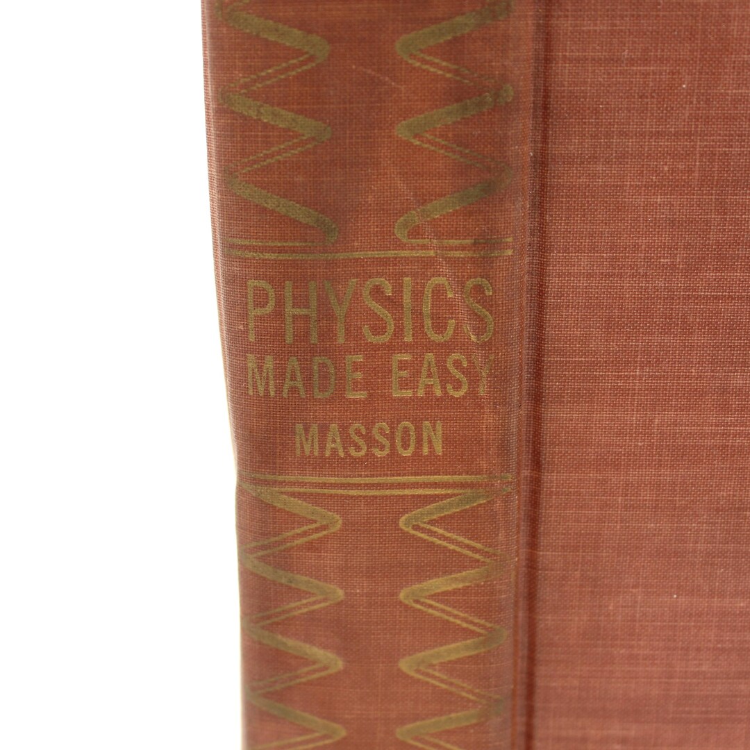 1940s Physics Textbook - Science, School Book, Vintage, Antique ...