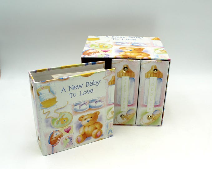 Never Used! Vintage 1990s Baby Photo Albums - Boxed Set, Volumes, Box ...