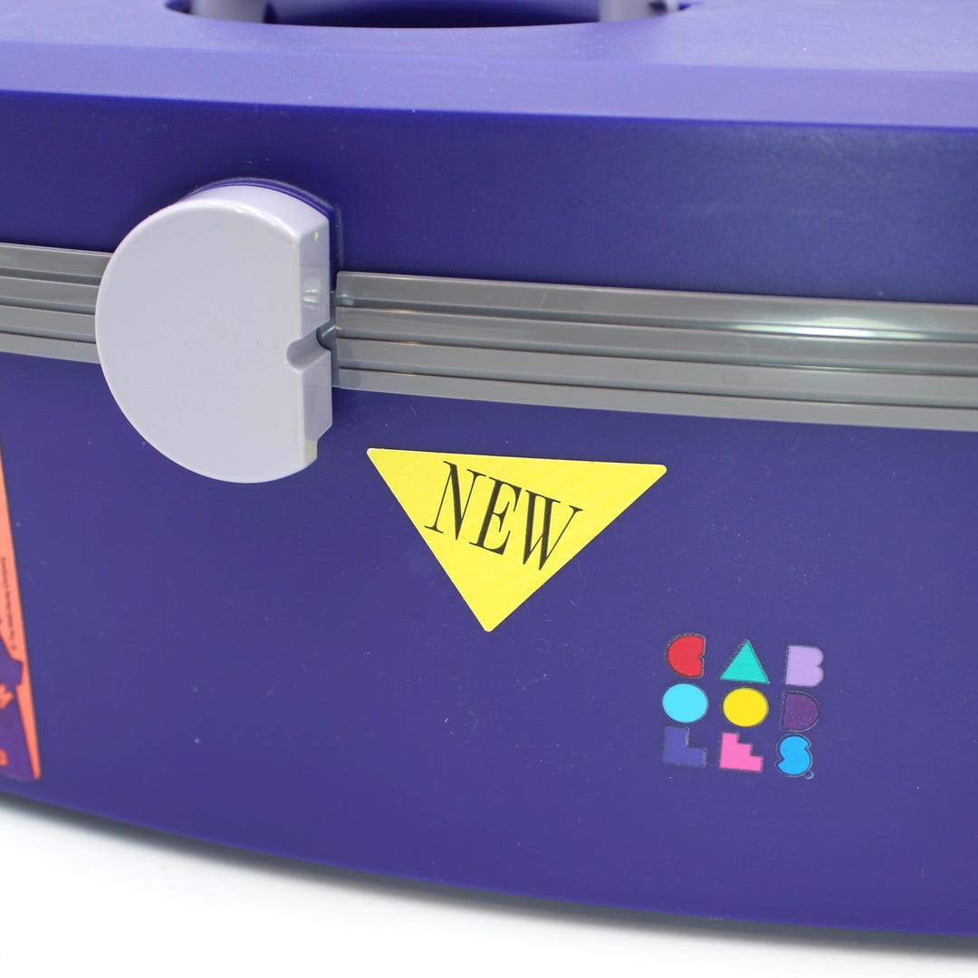 Original 1980s Caboodles Vintage, First Generation, Large, Purple, 80s, Model 2760, Retro ...