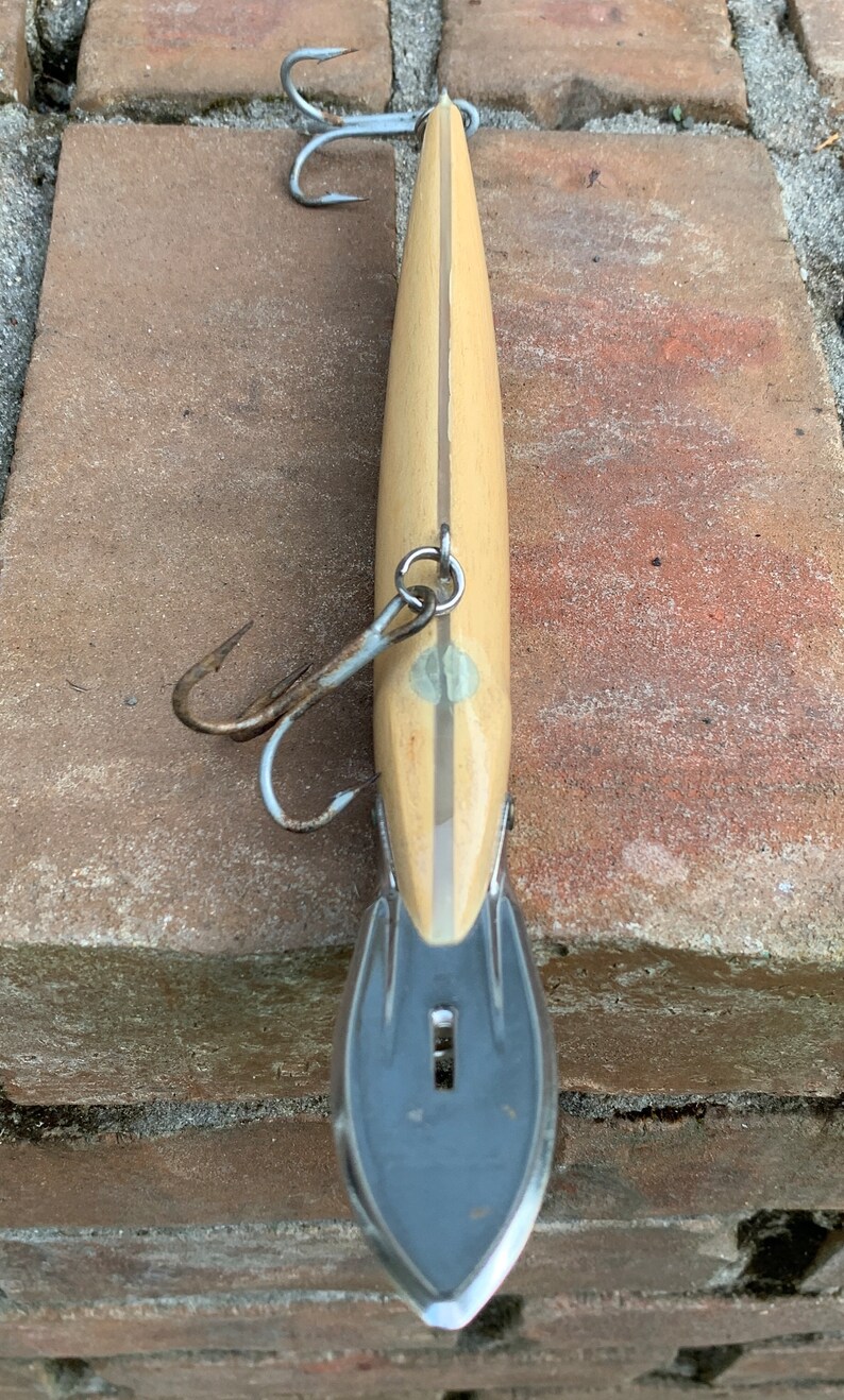 Natural Finish Magnum Rapala Special Edition Vintage Musky Saltwater ...