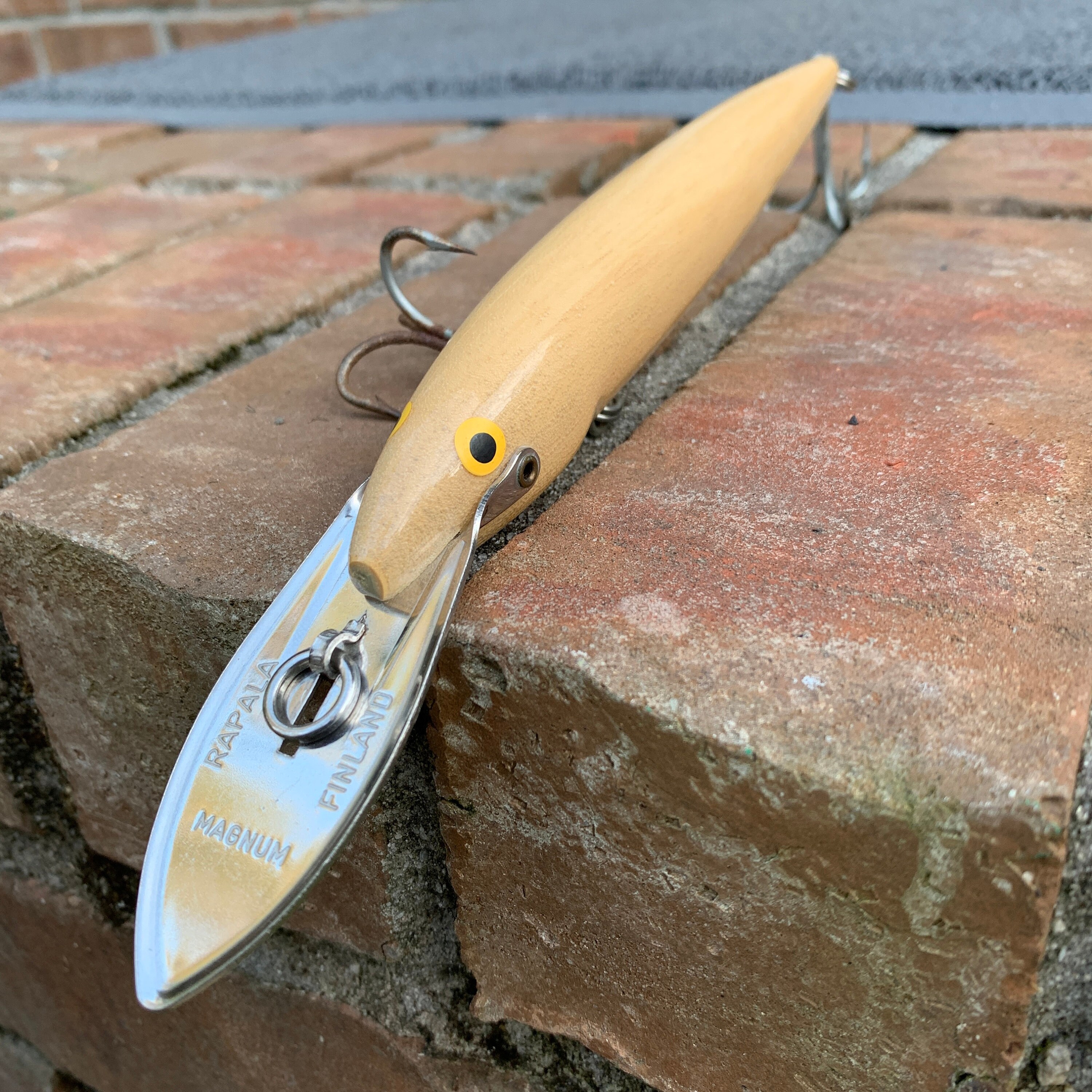 Natural Finish Magnum Rapala Special Edition Vintage Musky Saltwater ...