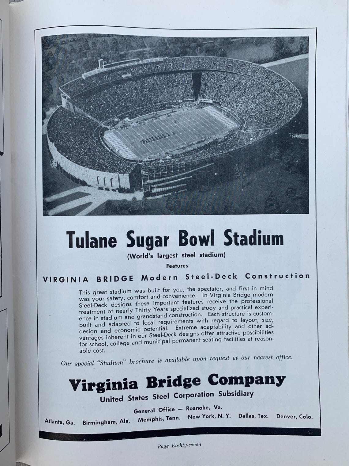 1951 Oklahoma Vs. Kentucky Sugar Bowl Program Original College Football ...