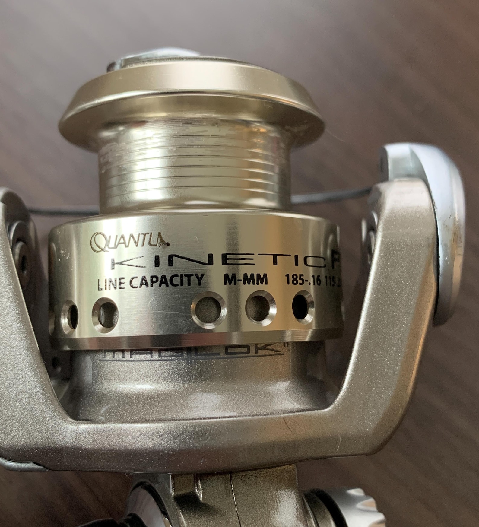 Quantum Kinetic Reel Pti 10 Timag Iiititanium 6 Ball Bearing Small ...