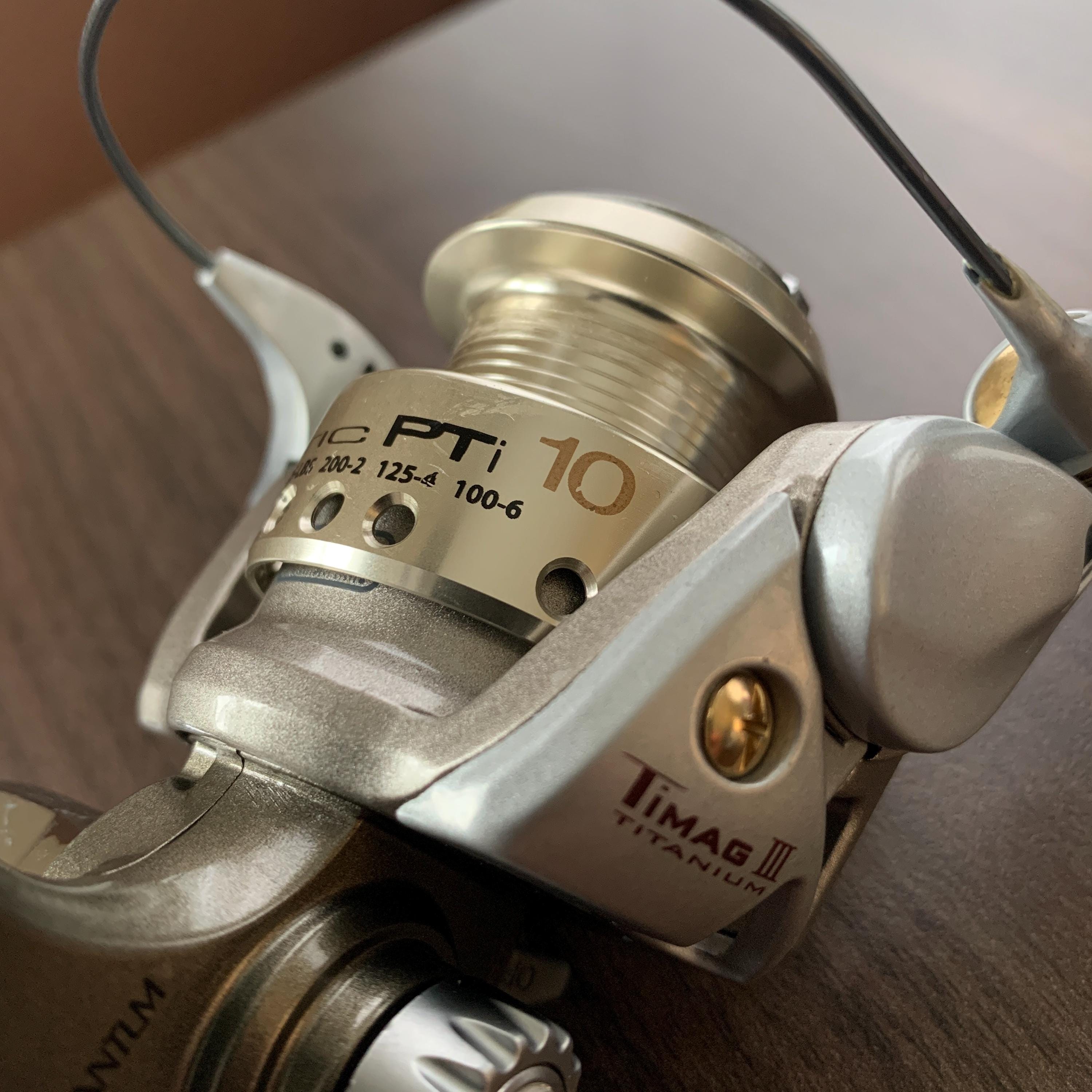 Quantum Kinetic Reel Pti 10 Timag Iiititanium 6 Ball Bearing Small ...