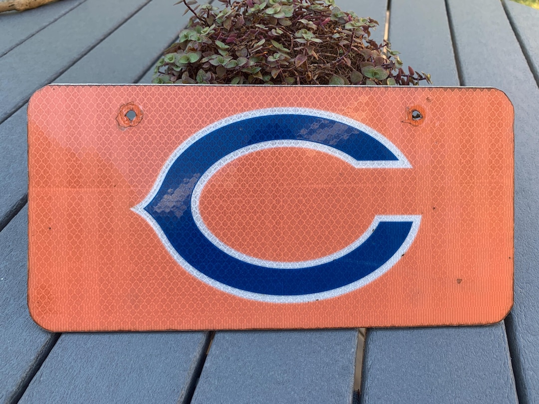 Chicago Cubs Vintage Vehicle License Plate Reflector Finish Nice. - Etsy