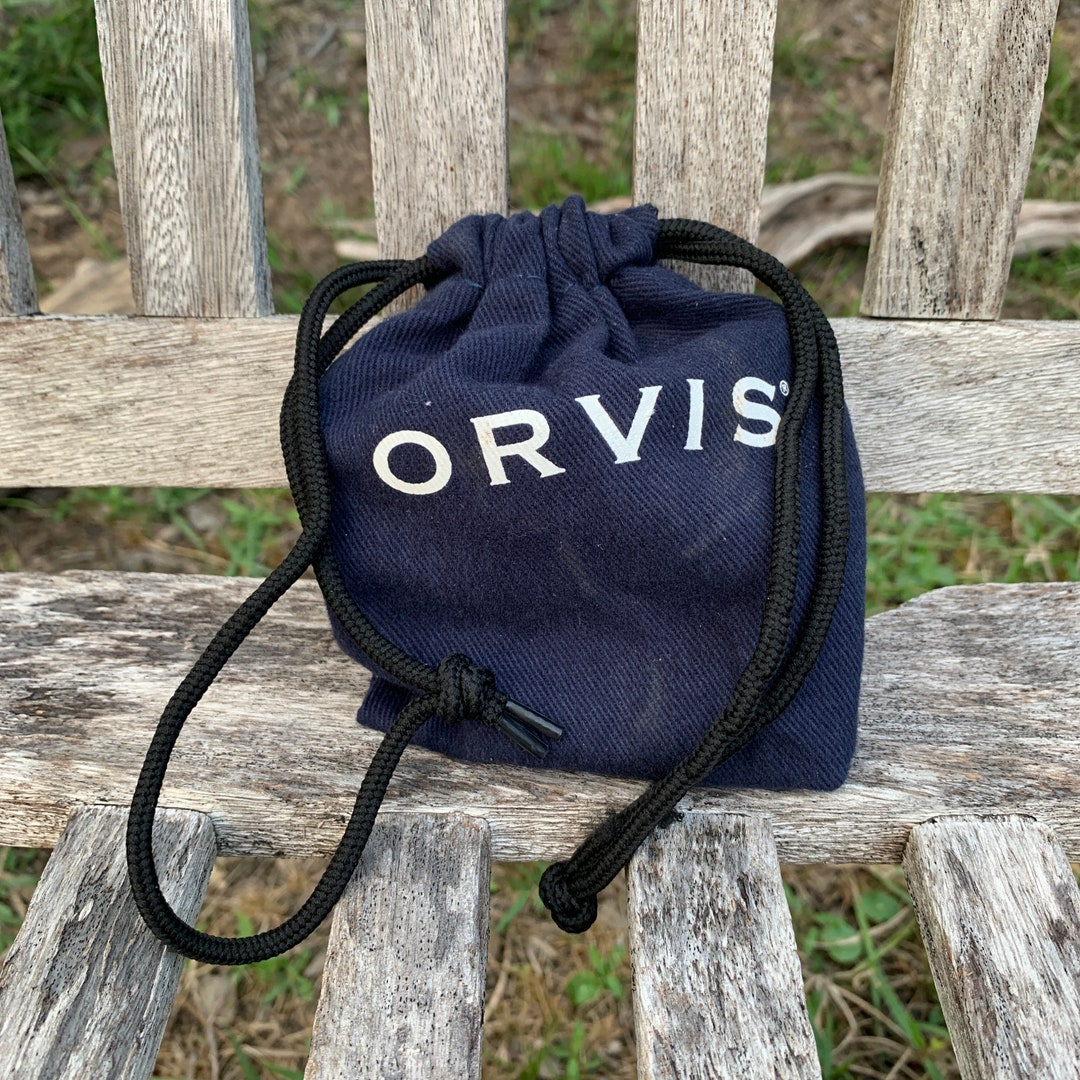 Orvis Fly Reel Pouch Deep Blue Nice! Free Shipping - Etsy