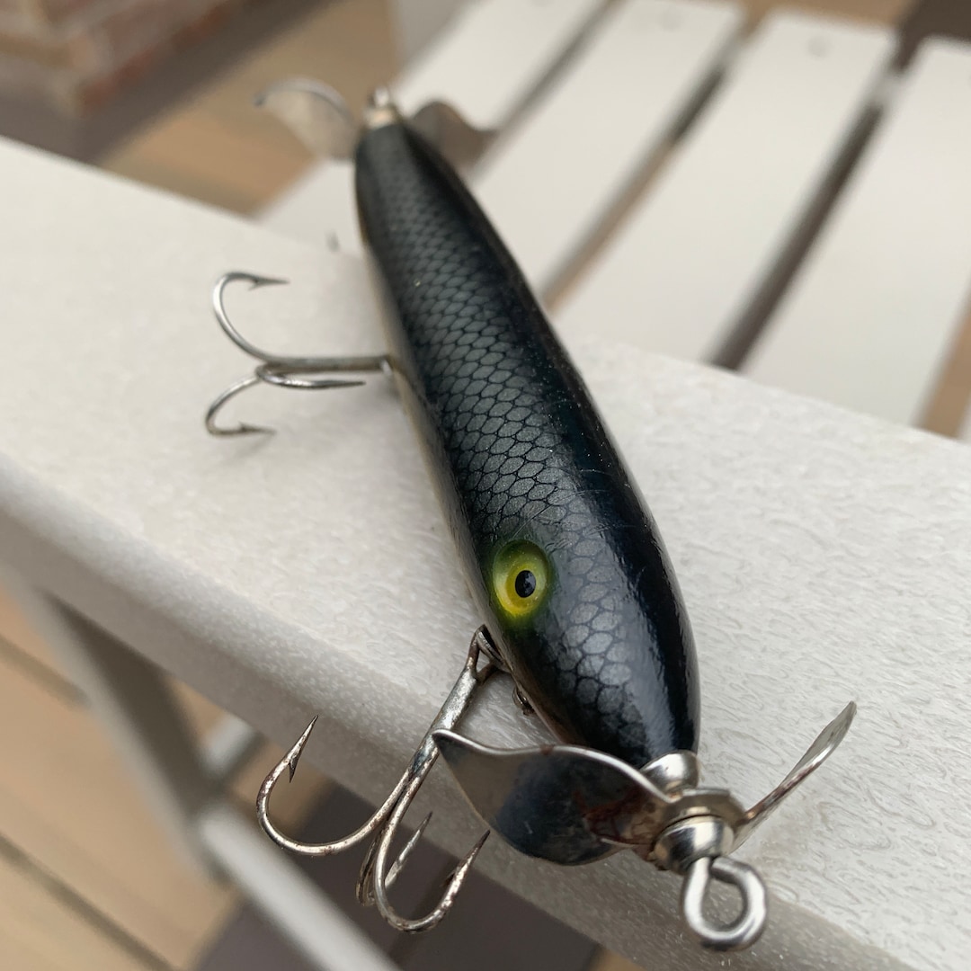 Paw Paw Lure Surface 4” Torpedo Wood Shiner Scale Nice! - Etsy