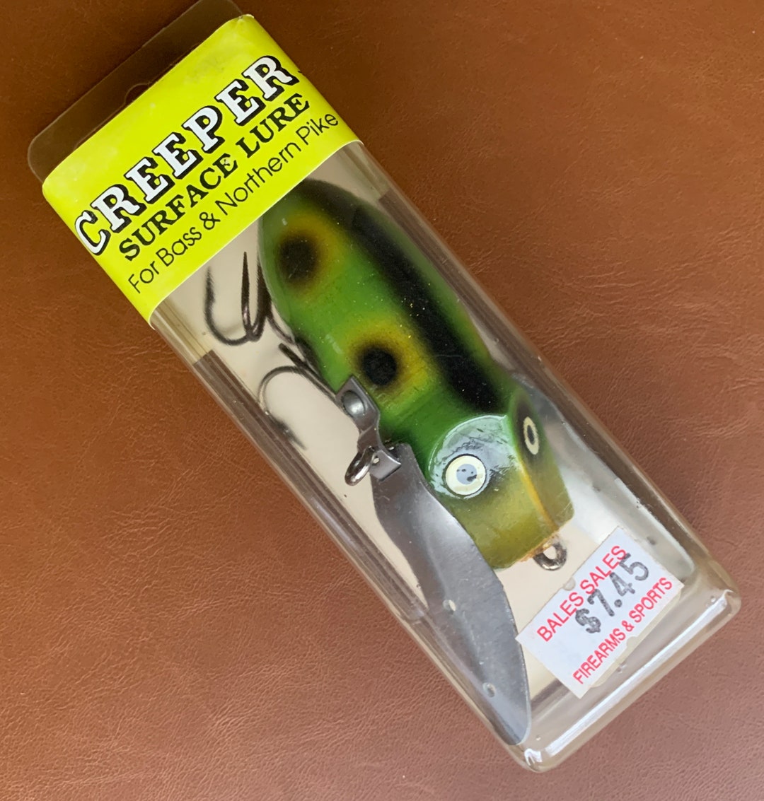 Vintage Hi Fin Hawg Buster Jointed Creeper Muskie Lure Crazy Crawler - Etsy