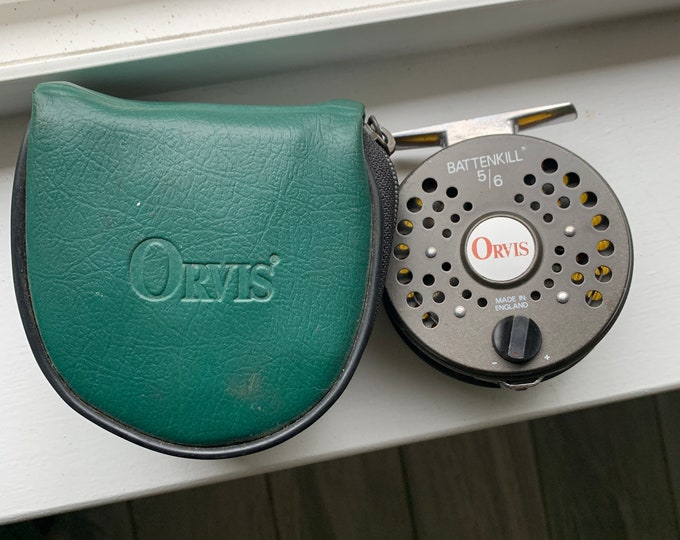 Orvis Battenkill 5/6 Disc Fly Reel With Line - Made in England in Orvis ...