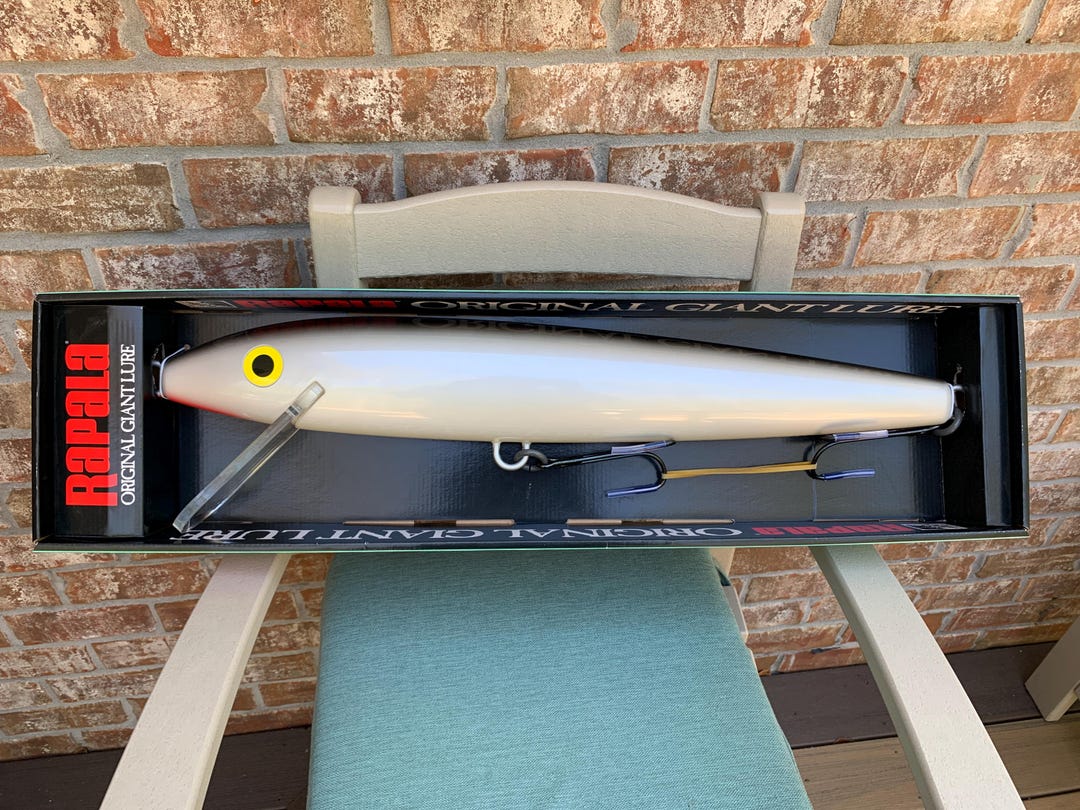 Giant Rapala Display Special Edition Vintage Huge Classic Finish Lure ...