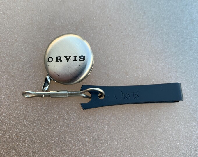 Orvis Fly Fishing Zinger Retractor W/ Orvis Nipper & Needle Tool ! Nice ...