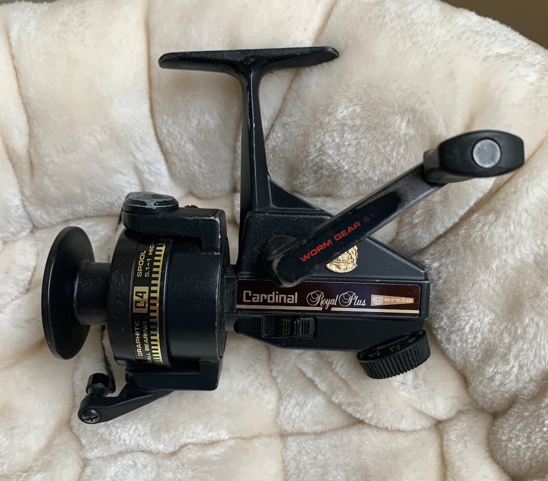 Garcia Cardinal 4 Royal Plus Rare Worm Gear Reel - Smooth Nice - Etsy