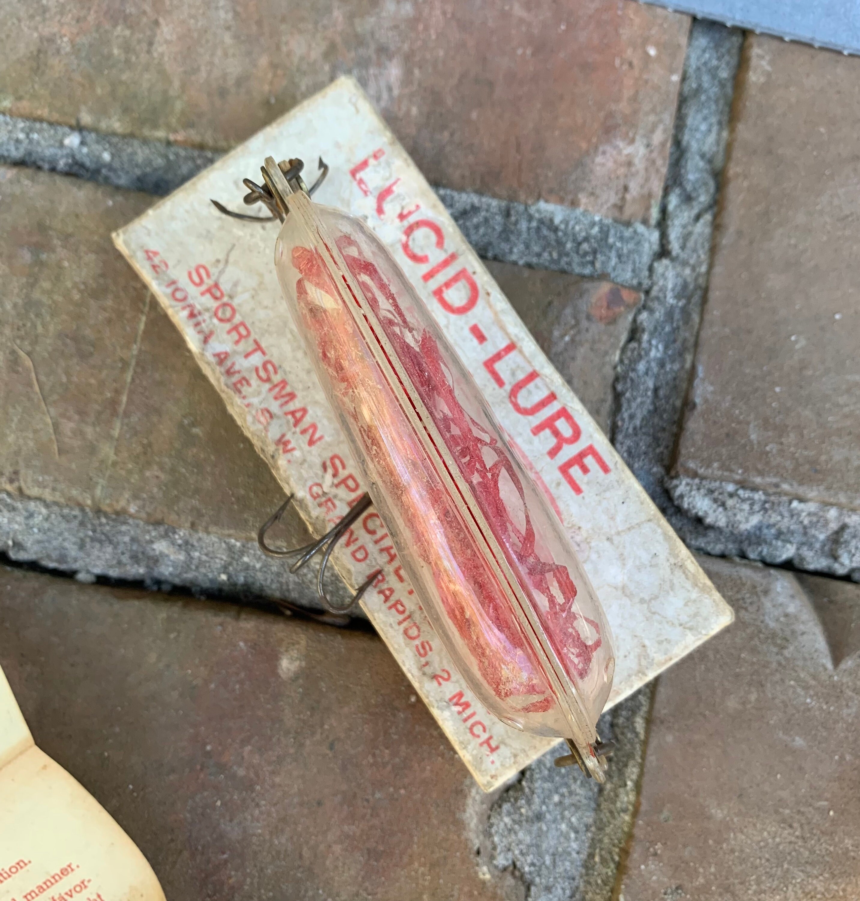 Lucid Lure in Box With Paper Michigan Vintage Misc. Bait Nice - Etsy
