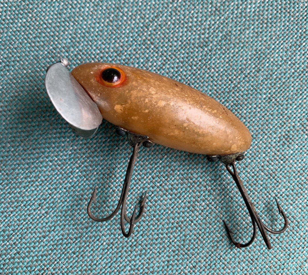 Jitterbug Lure Shrimp Finish Tough! Vintage - Etsy