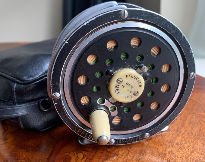 Pflueger Fly Reel 1494 1/2 DA Medalist Vintage Fly Reel Very Nice USA ...