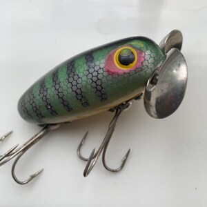 Skipper Perch Topwater Lure SHARP Hom Art Bait Free Shipping - Etsy